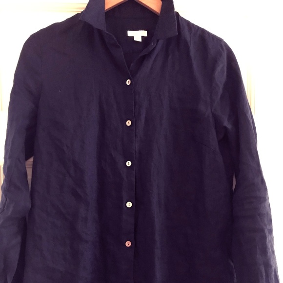 J. Jill | Tops | Jjill Linen Shirt | Poshmark